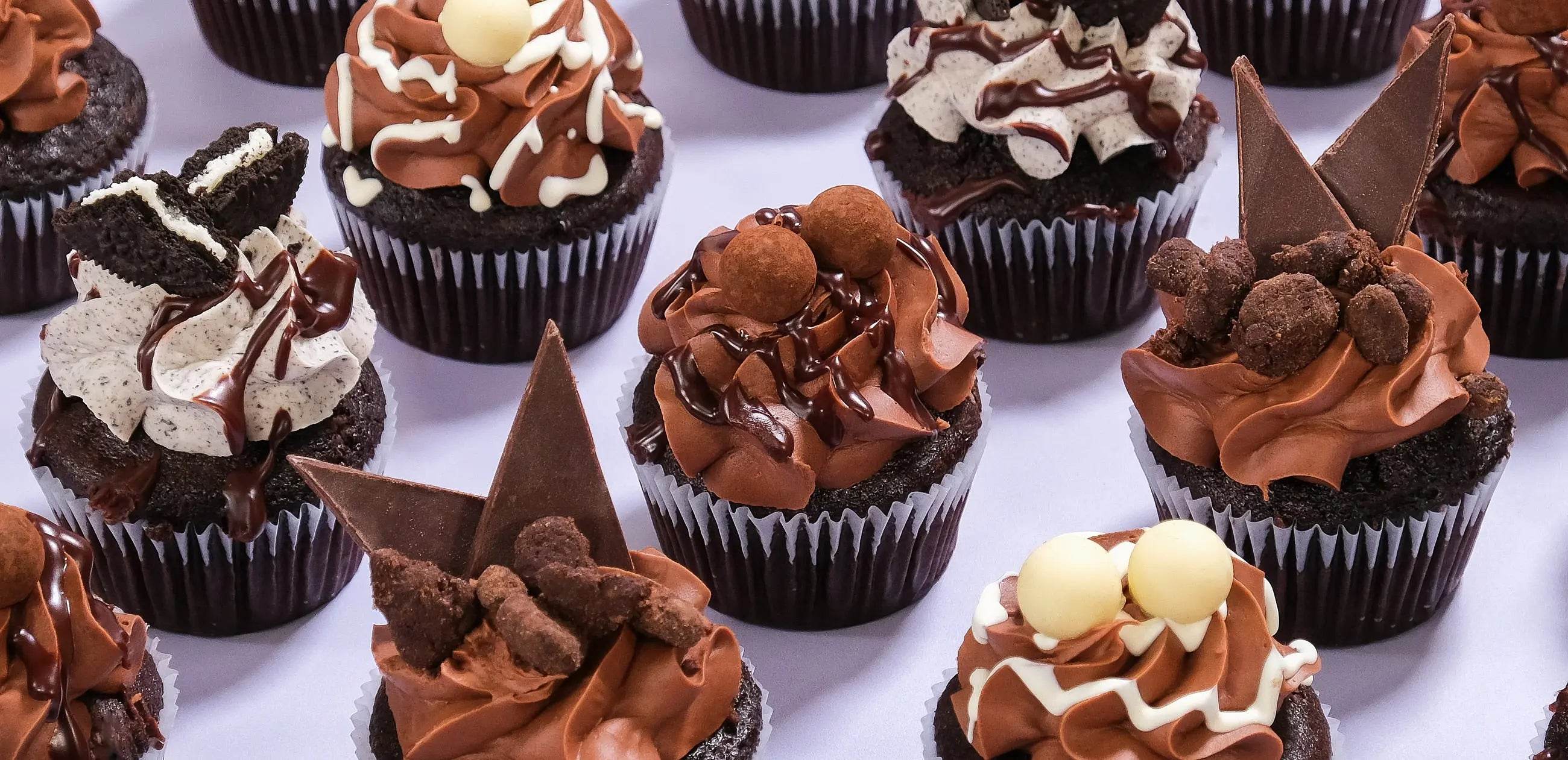 Decadent Chocolate Cupcakes London | Delivery & Collection – Crumbs ...