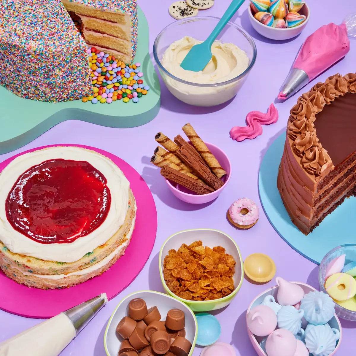 Design Your Own Cake | Bespoke Online Cake Builder – Crumbs & Doilies