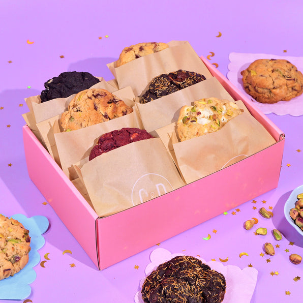 Delicious Cookie Box Delivery | Fresh Cookies Nationwide – Crumbs & Doilies