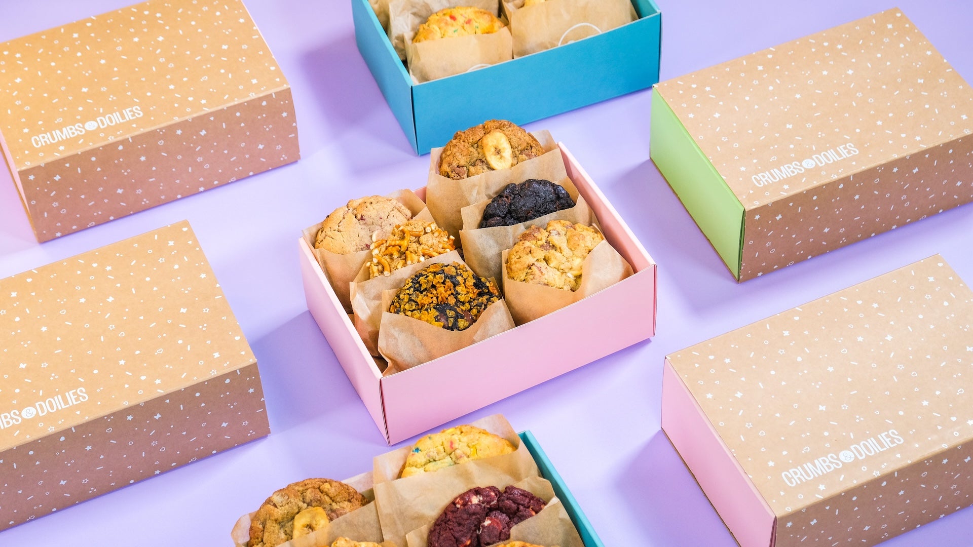 Delicious Cookie Box Delivery | Fresh Cookies Nationwide – Crumbs & Doilies