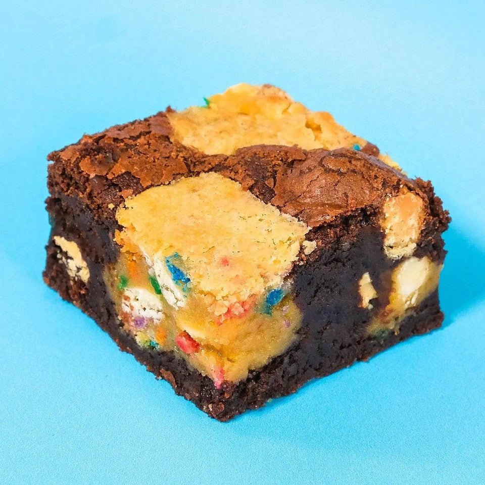 Birthday Brookie | Birthday Brownies for UK Delivery – Crumbs & Doilies