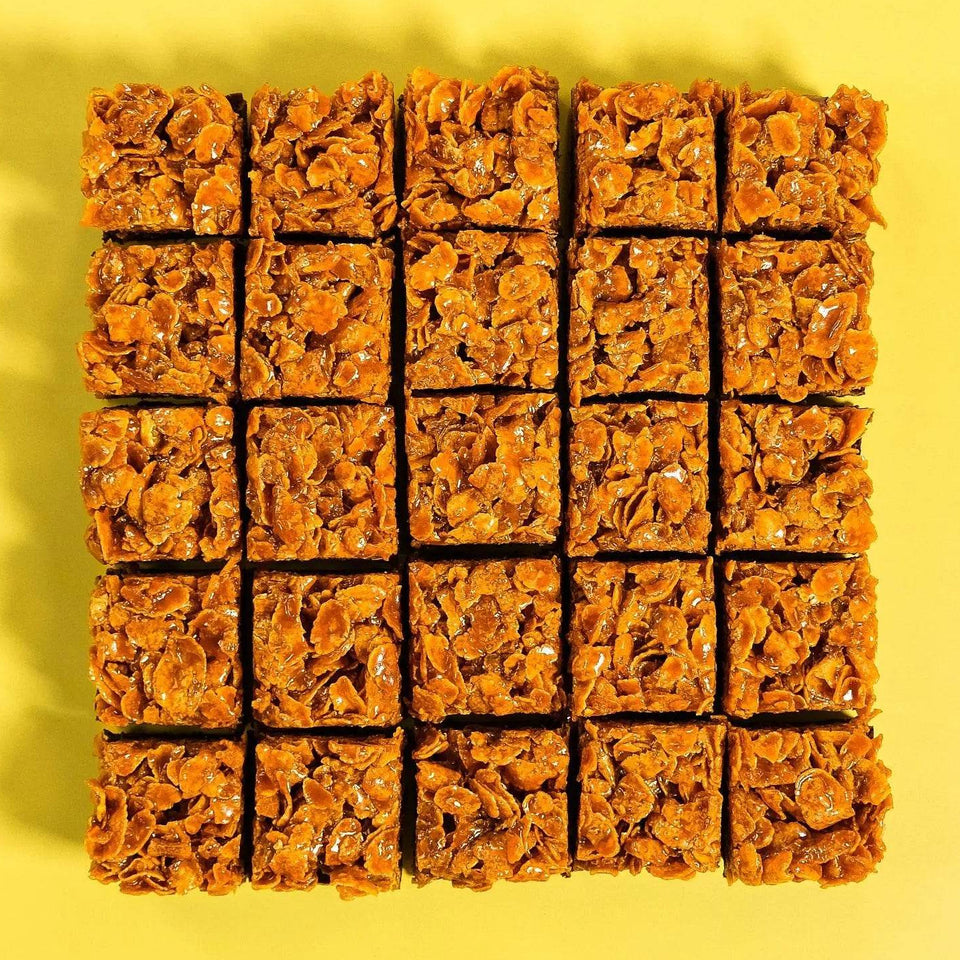 Caramel Cornflake Brownie by Crumbs & Doilies • Delivery Nationwide