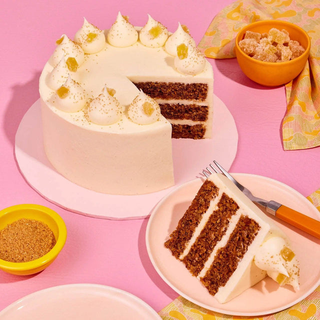 Classic Carrot Cake | London Delivery & Collection – Crumbs & Doilies