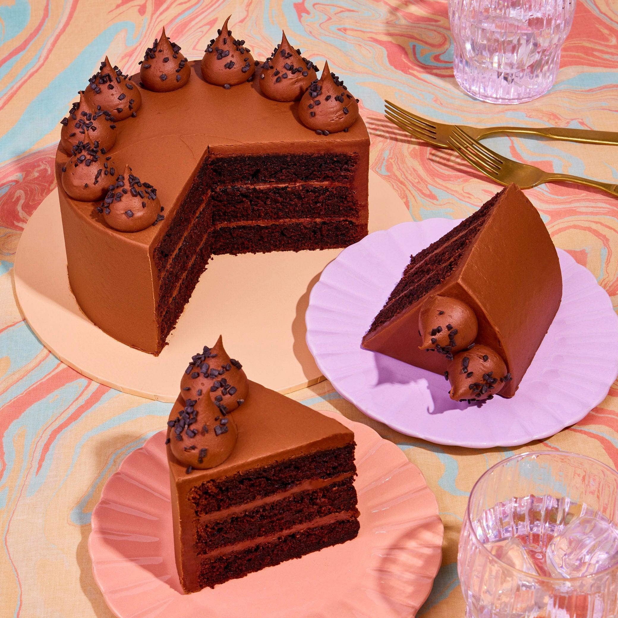 Chocolate Cake | London Delivery & Collection – Crumbs & Doilies