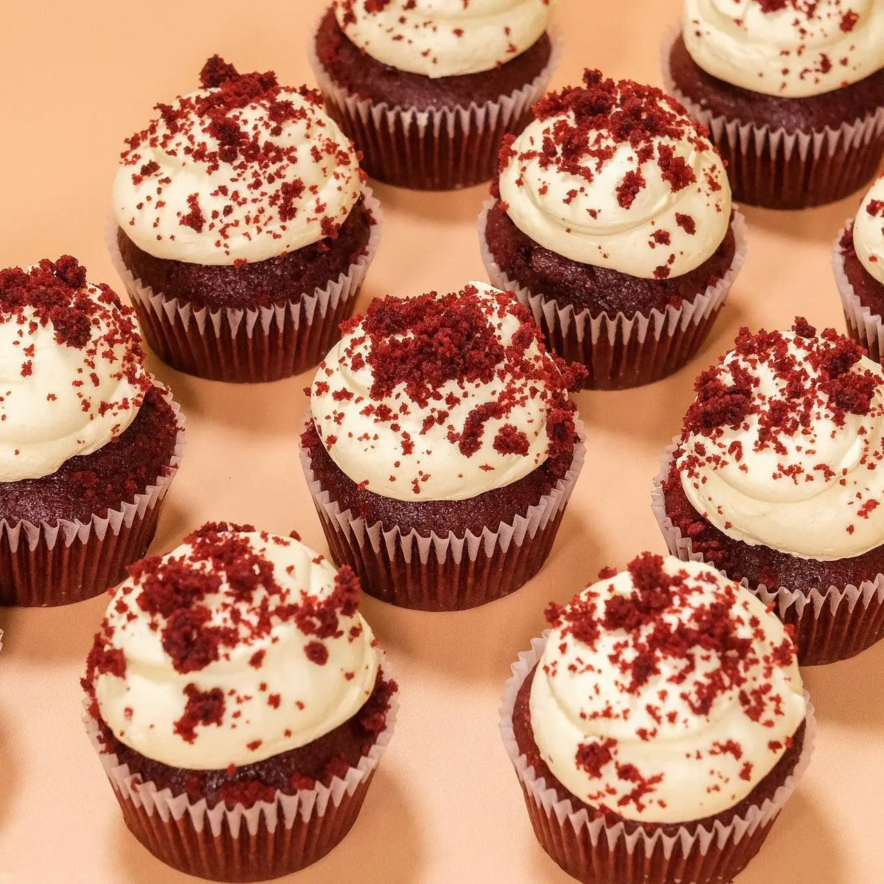 Plant Based Red Velvet Cupcakes | London Delivery & Collection – Crumbs ...